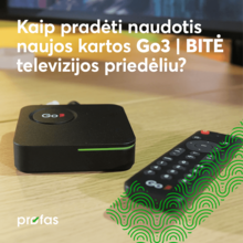 Kaip pradėti naudotis naujos kartos „Go3 | BITĖ“ televizijos priedėliu ...