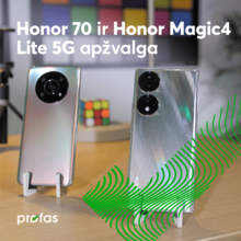 „Honor 70“ ir „Honor Magic4 Lite 5G“ apžvalga | Bitė Lietuva