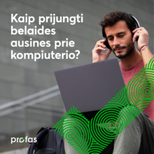 Kaip prijungti belaides ausines prie kompiuterio? | Bitė Lietuva