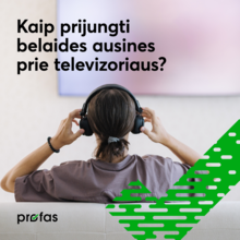 Kaip prijungti belaides ausines prie televizoriaus? | Bitė Lietuva