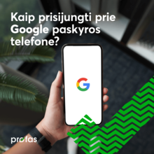 Kaip prisijungti prie „Google“ paskyros telefone? | Bitė Lietuva